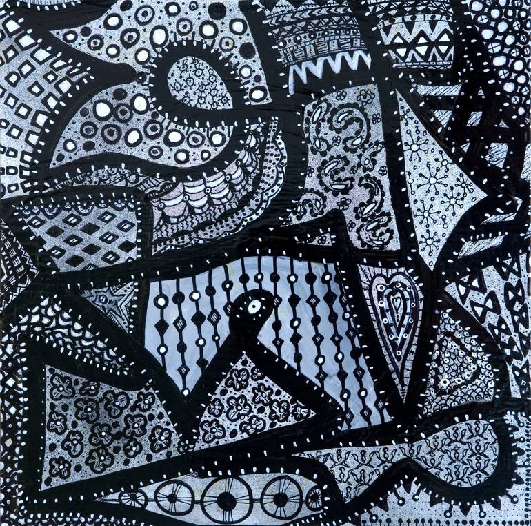 Birds of a Feather Painting by Debra Jacobson | Saatchi Art