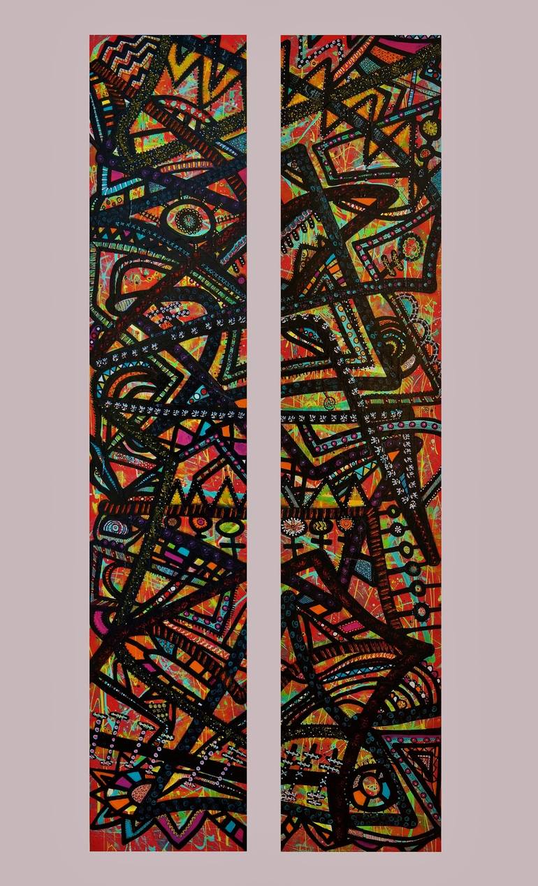 Boon Doggel Debacle Painting by Debra Jacobson | Saatchi Art