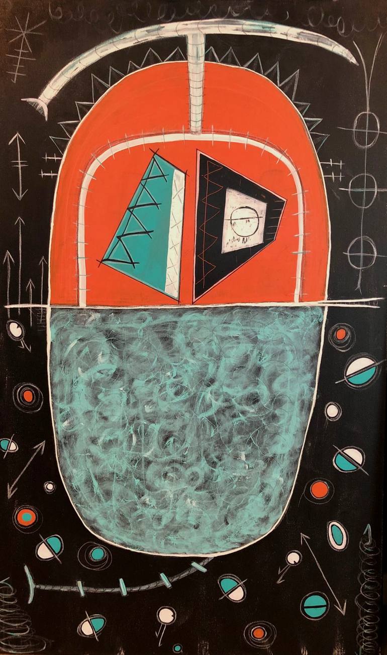 Massive Dynamic Painting by Debra Jacobson | Saatchi Art