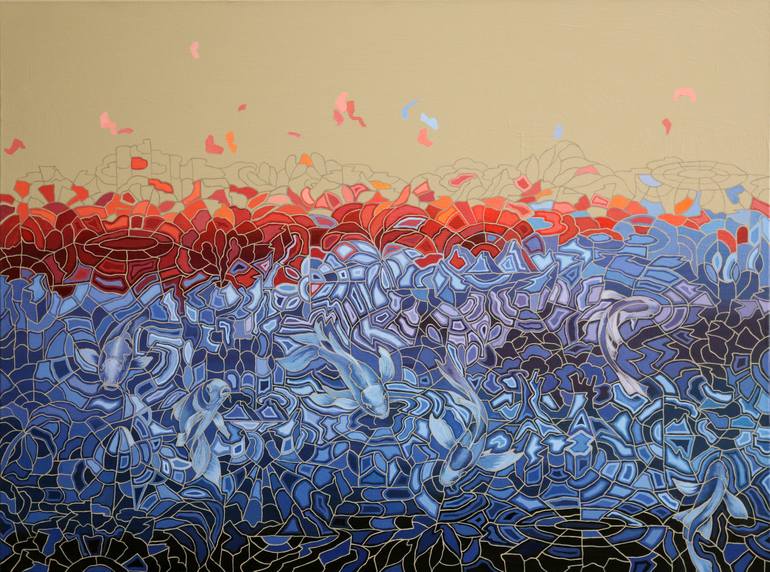 Abyss Painting by Peggy Lee | Saatchi Art