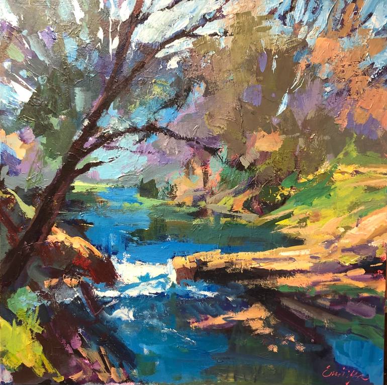 Early Spring Painting by Emiliya Lane | Saatchi Art