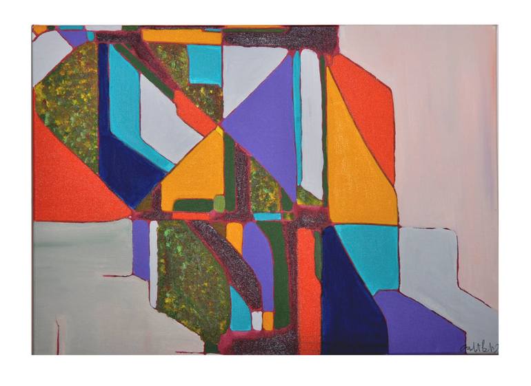 Windmill Painting by Galit Balas | Saatchi Art