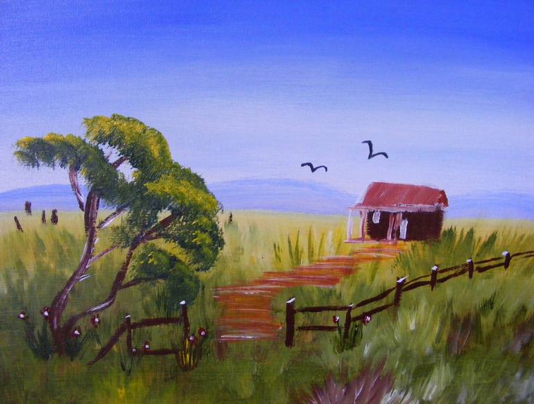 The Shack Painting by Samantha Pieterse | Saatchi Art