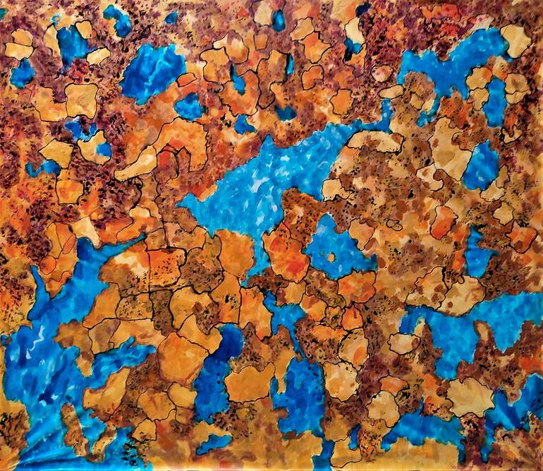 HOMENAJE A LA TIERRA 1. Belo-Burte. Somalia Painting by Joan Parramon ...