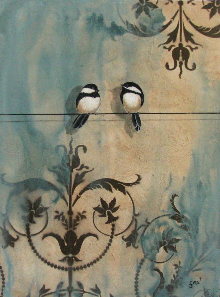 We Two Painting by Kimberly Fox | Saatchi Art