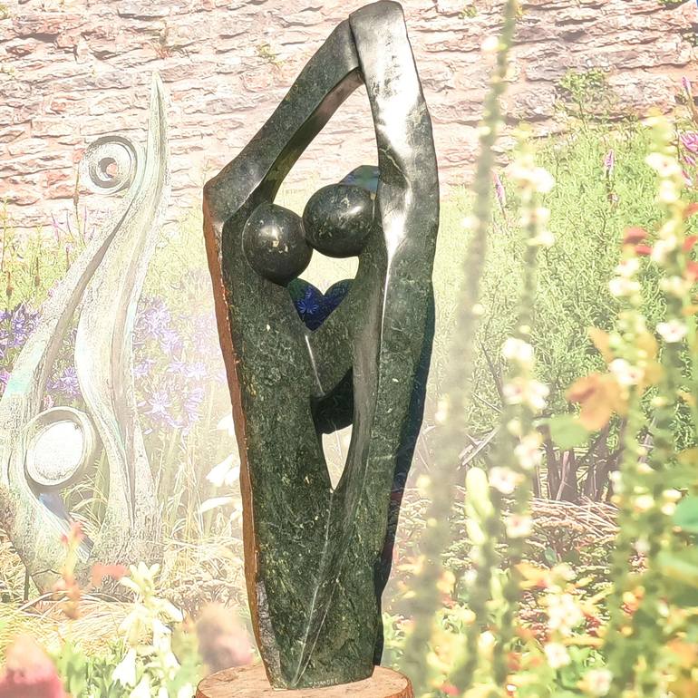 Dancers - Tawanda Makore Outdoor Sculpture by African Masters Of Stone ...