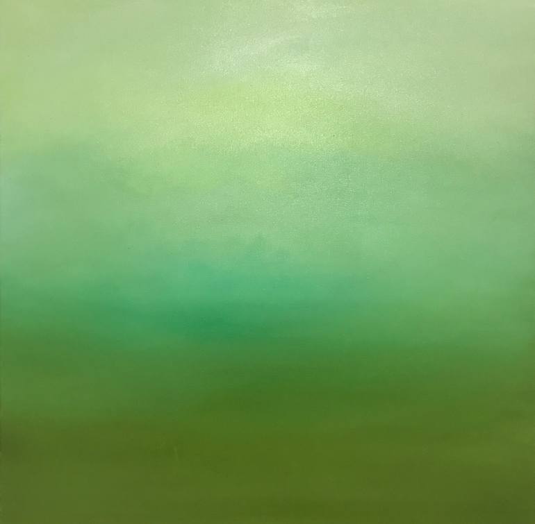 Green #1 Painting by Karsten Sill | Saatchi Art