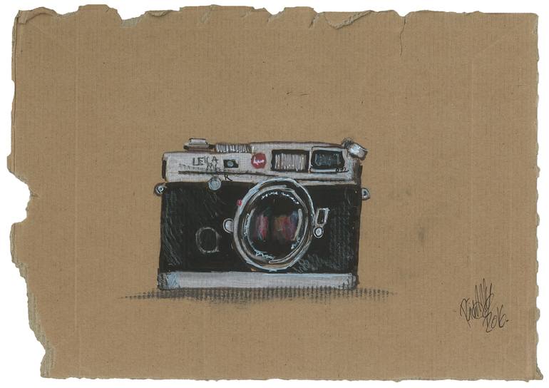 Doodle of Brand Loyalty - Leica Drawing by Rich Mccoy | Saatchi Art