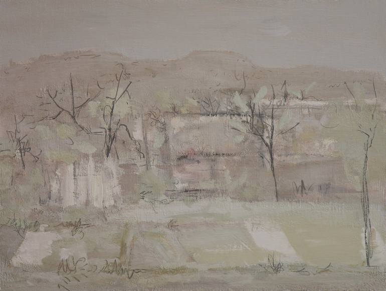 沙窝10 Painting by Ding Kun | Saatchi Art