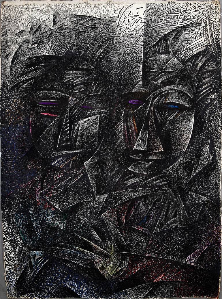 Grotesque Drawing by Raajendran V | Saatchi Art