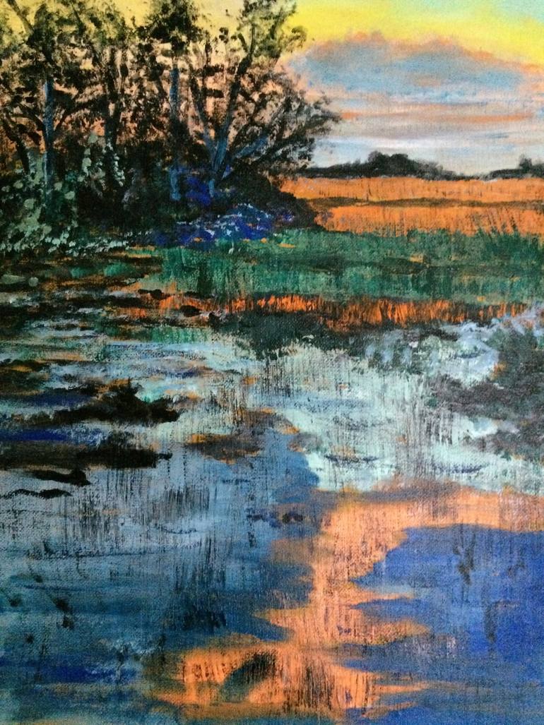 Everglades Morning Painting by Ken McAlice | Saatchi Art