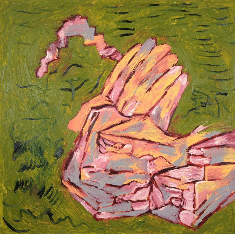 Inverted Sedimentary Ziggurat Painting by William Black | Saatchi Art