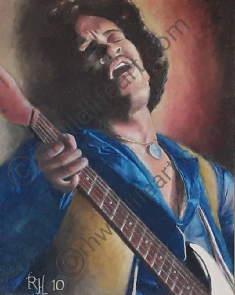 The Legend Painting by Rick Hardcastle | Saatchi Art