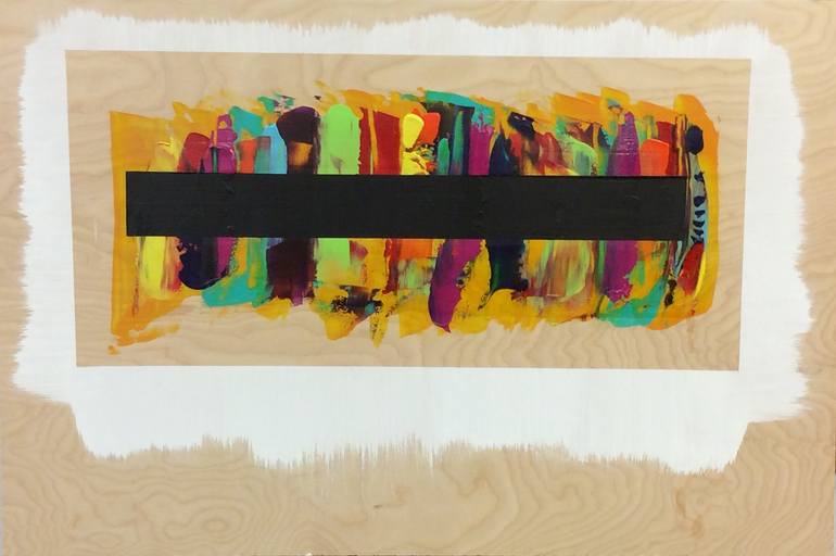 Redacted Painting by Charles Hope | Saatchi Art