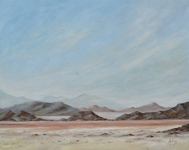 Wüste Painting by Heiko Schellenberg | Saatchi Art