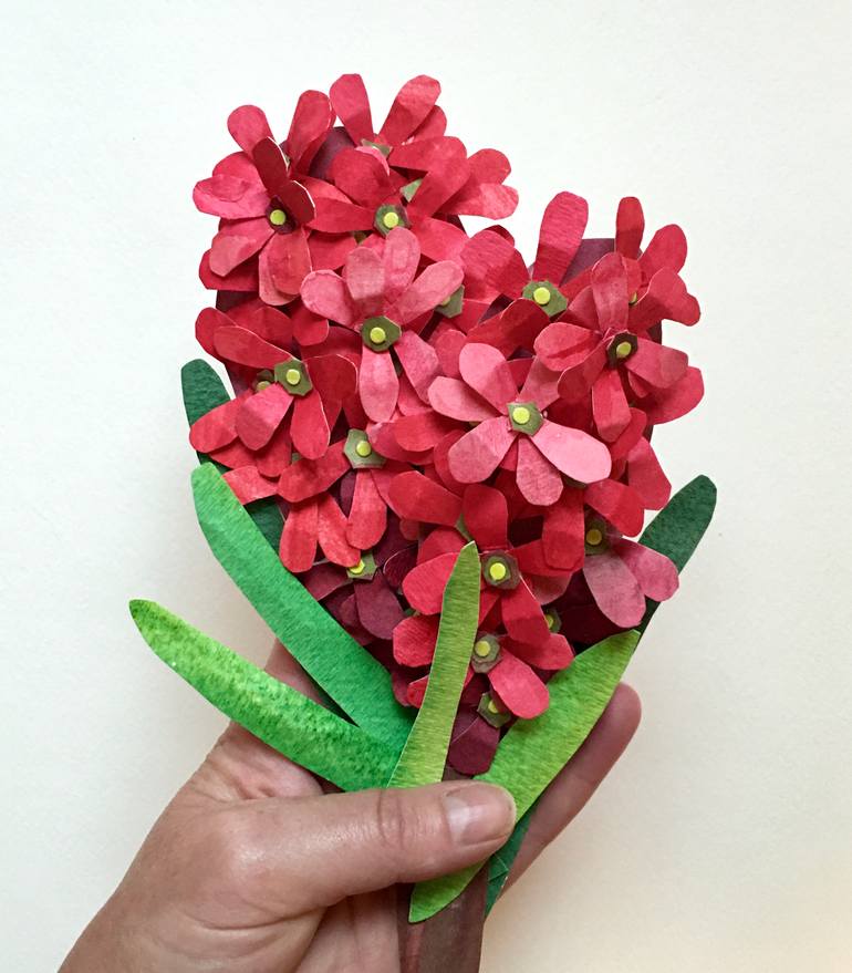 Happy Hyacinth Sculpture by Sarah Suplina | Saatchi Art