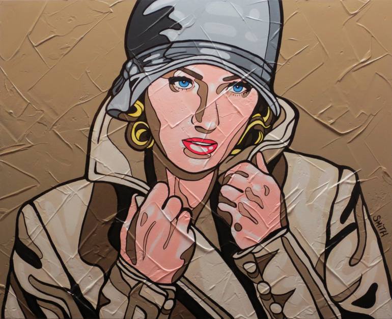 Autumn Naomi ( SOLD ) Painting by Daniel Bertrand | Saatchi Art