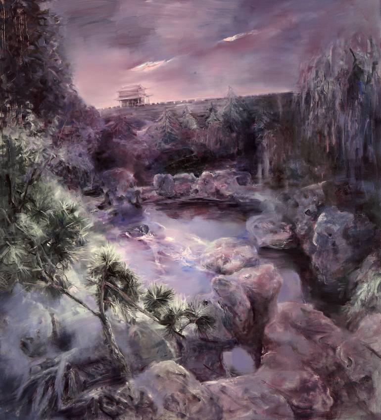 “Continue To Travel”series Painting by Yucong Zhang | Saatchi Art