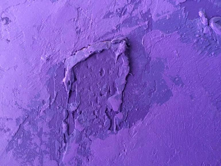 Meditation on Purple Painting by Alex Wilhite | Saatchi Art