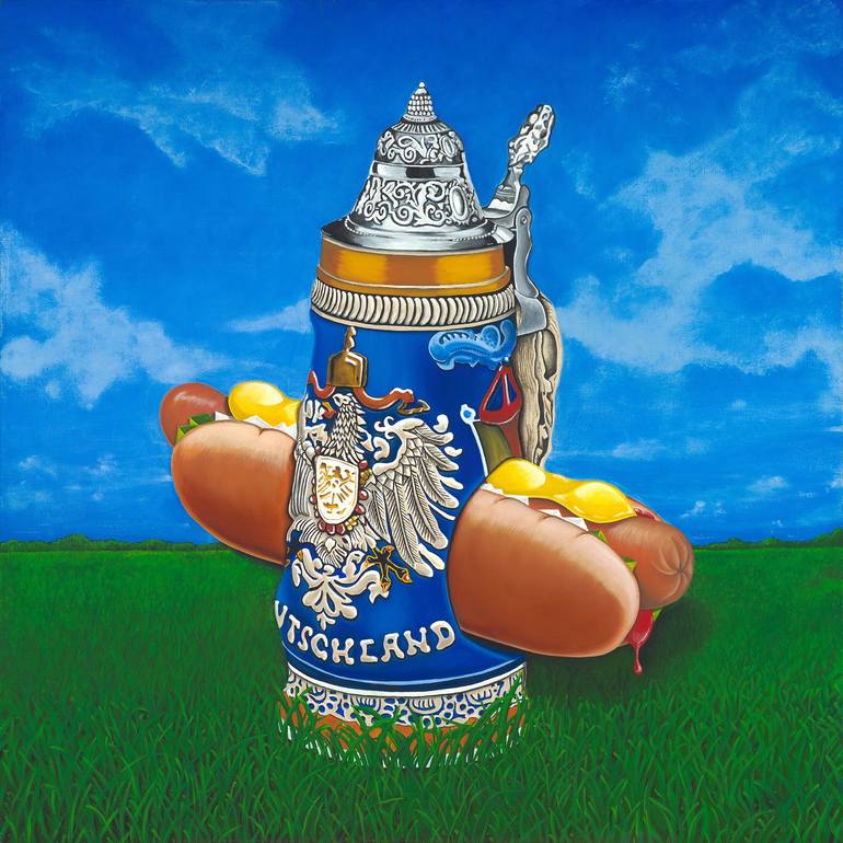 Frankenstein Painting by Ryan Rice | Saatchi Art