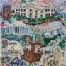 Washing DC Painting by ned pamphilon | Saatchi Art
