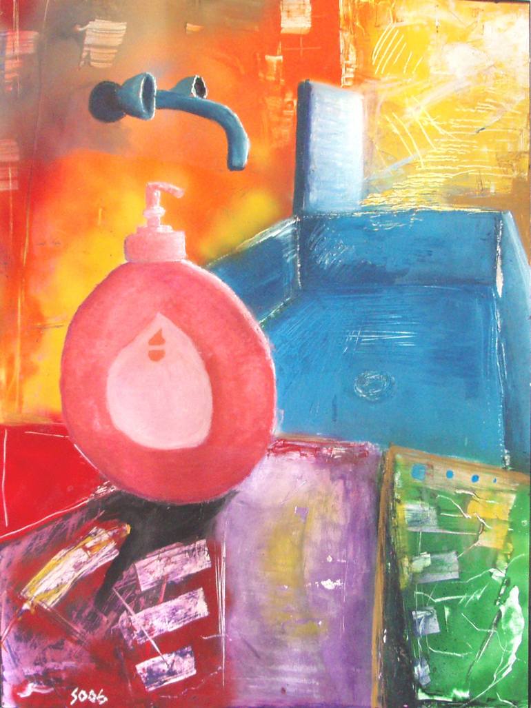 Soap Opera Painting by Giorgio Soldatini | Saatchi Art