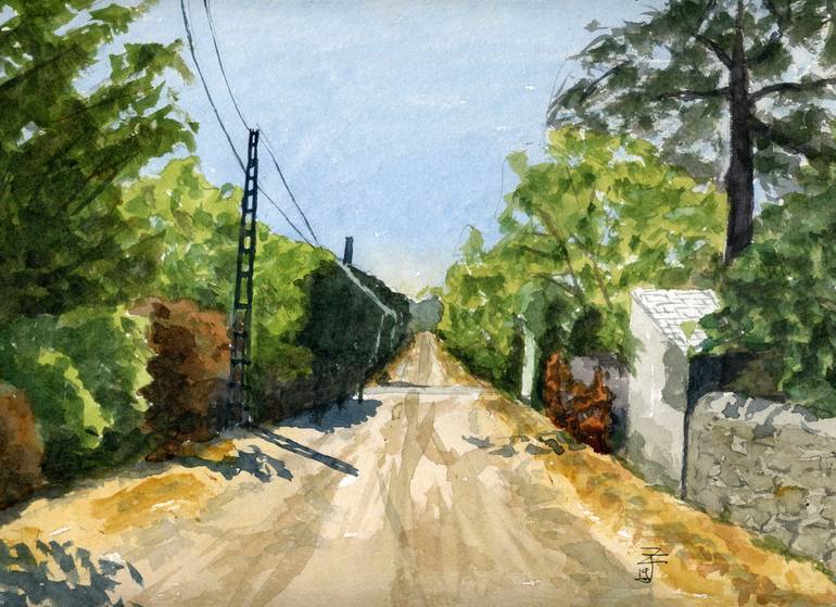 Calle San Pascual Painting by Jose Zalabardo | Saatchi Art