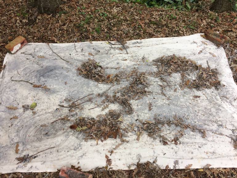Work in Progress using Fire Ash on 2-3 panels Installation by ...