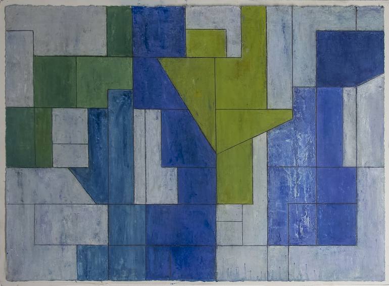 skyline Painting by stephen cimini | Saatchi Art