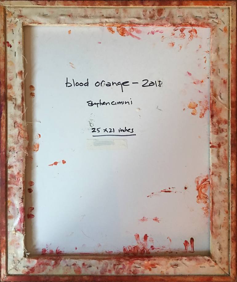 Blood Orange Painting by stephen cimini | Saatchi Art