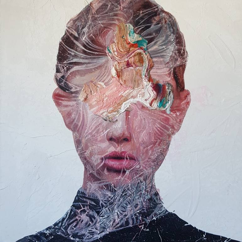 white 2 Painting by Dimitar Hinkov | Saatchi Art