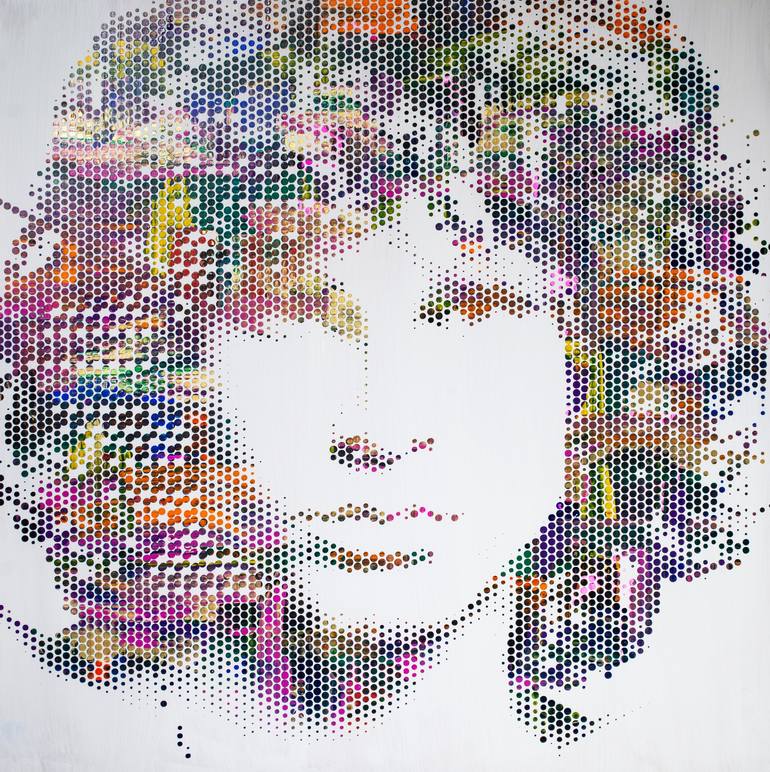 Jim Morrison II of XX Painting by Sean Ward | Saatchi Art