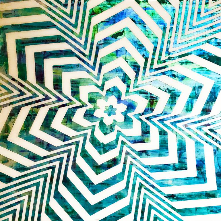 Time Warp Painting by Sean Ward | Saatchi Art