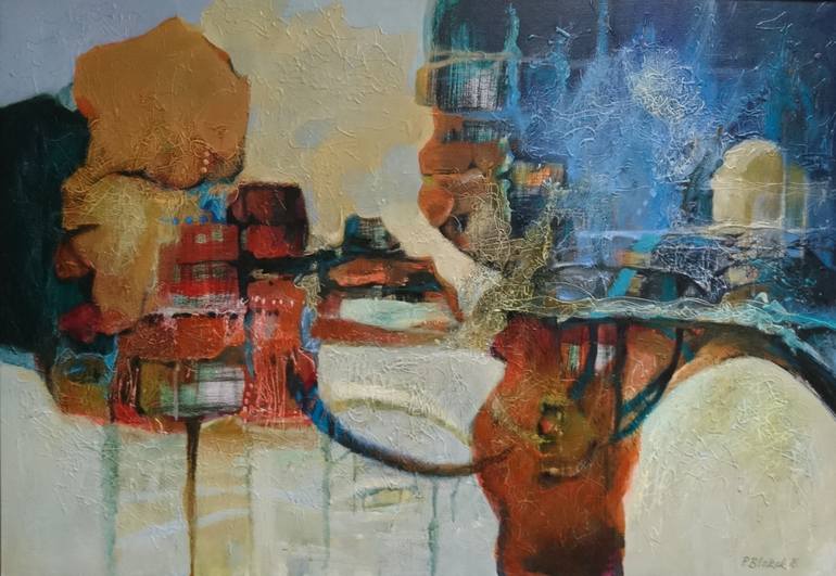 The Territory of Human Possibilities Painting by Pavol Blažek | Saatchi Art