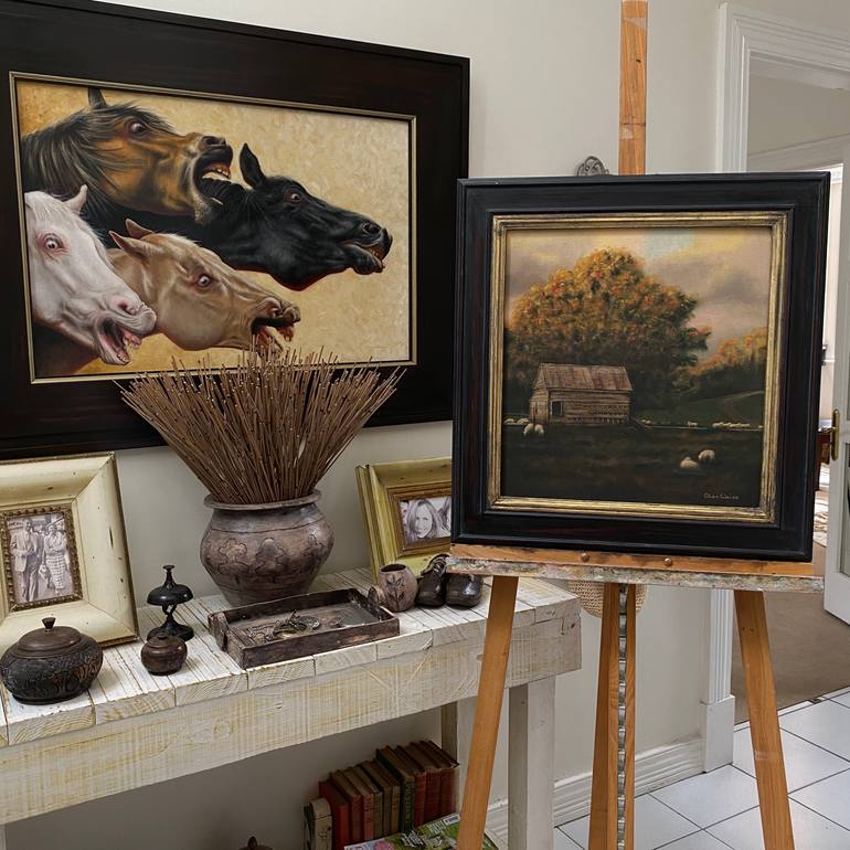 Evening Light 1 Painting by Alan James Weiss | Saatchi Art