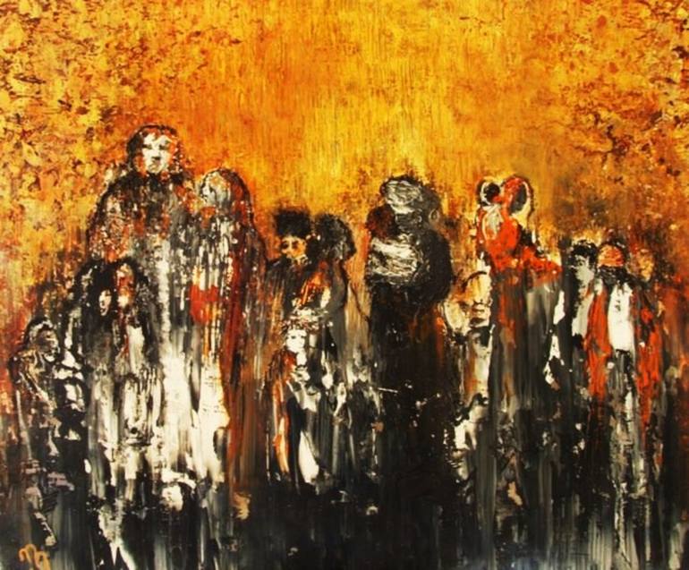 'The Meeting Place' Painting by Maria Noonan-mcdermott | Saatchi Art