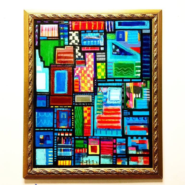 Maze Painting by C Aw | Saatchi Art