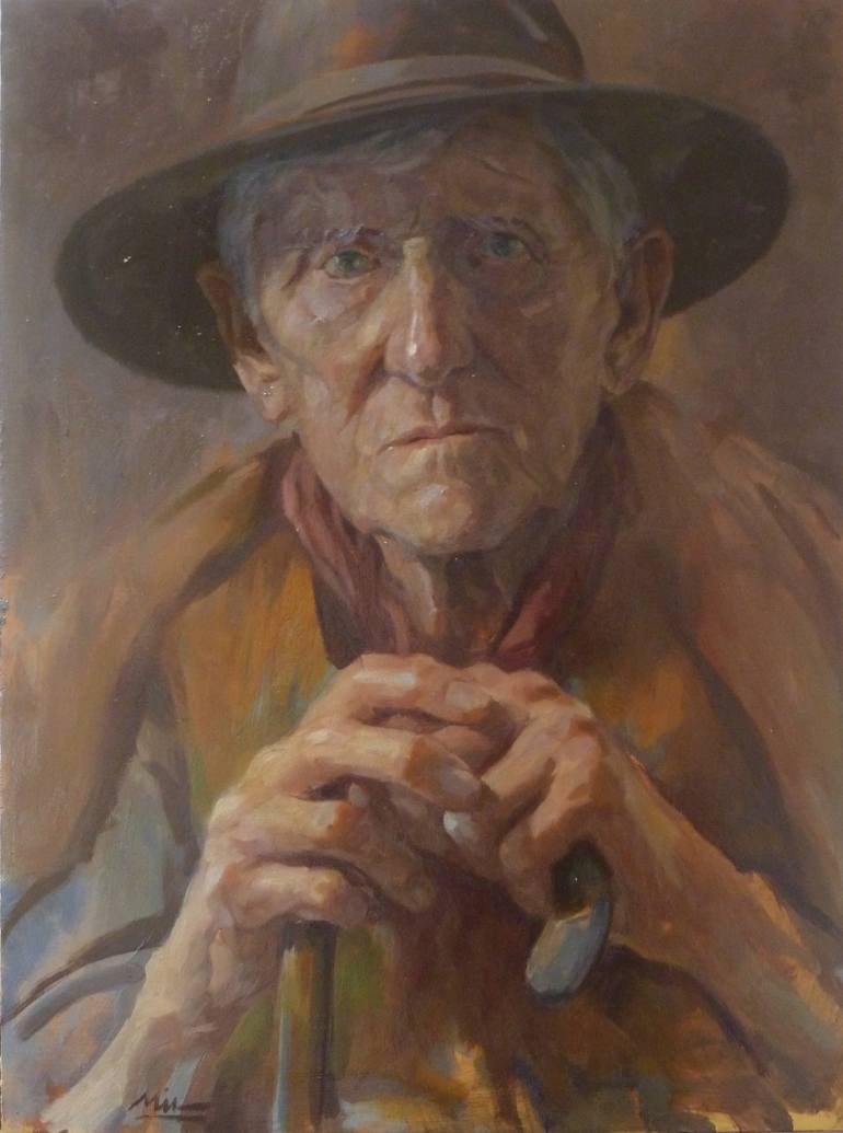 Interrogation Painting by Penelope Milner | Saatchi Art