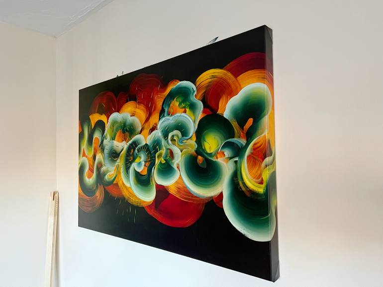 Infusion Painting by Genevieve Leavold | Saatchi Art