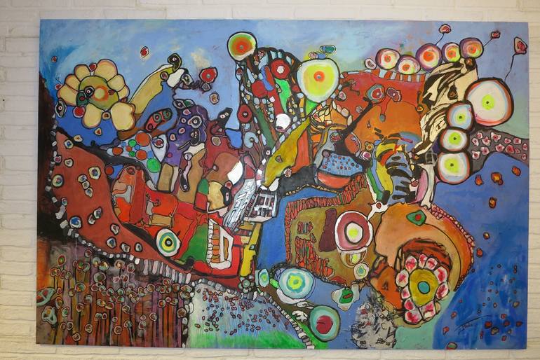 cries of passion Painting by Poca bon E artes s | Saatchi Art