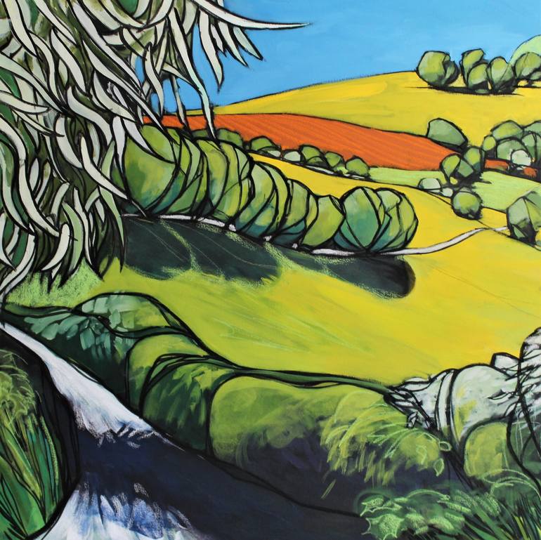 The Hawthorne Painting by Mark Harris | Saatchi Art