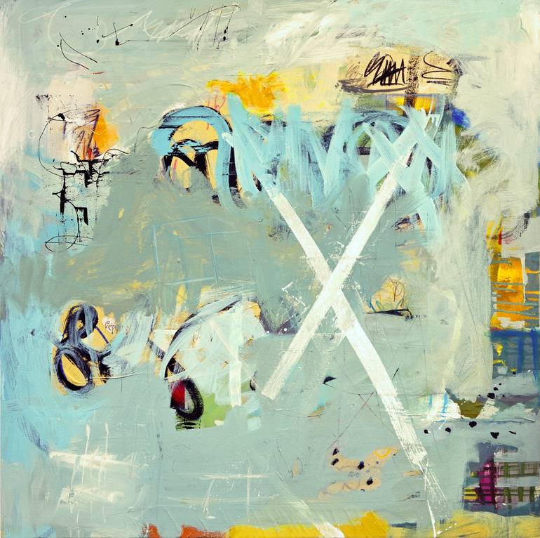 Cross Currents Painting by Linda O'Neill | Saatchi Art