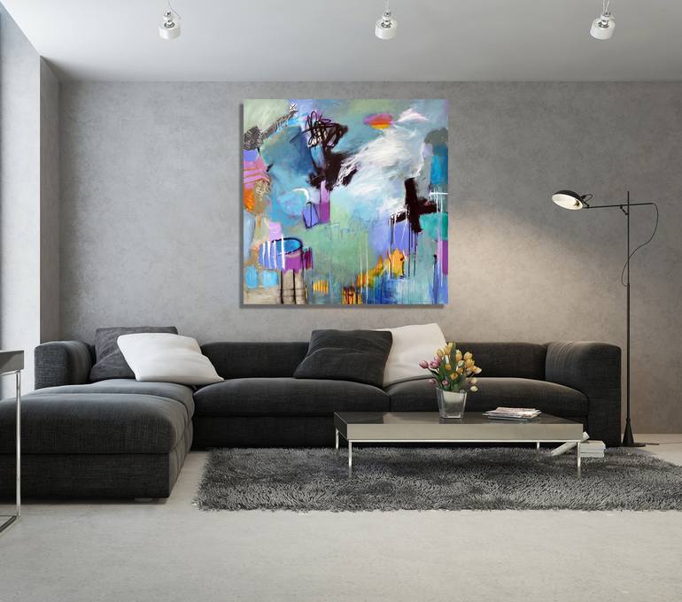 Freeing The Ties That Bind Painting by Linda O'Neill | Saatchi Art