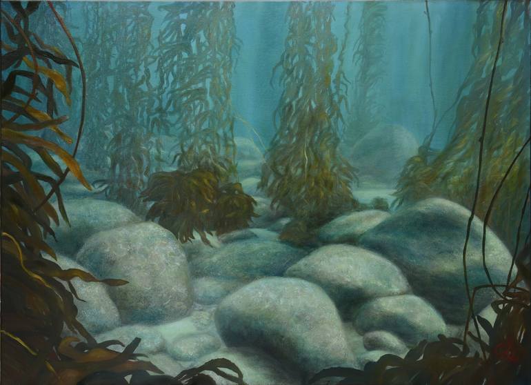 Gathering Place Painting by Catherine E Stringer | Saatchi Art