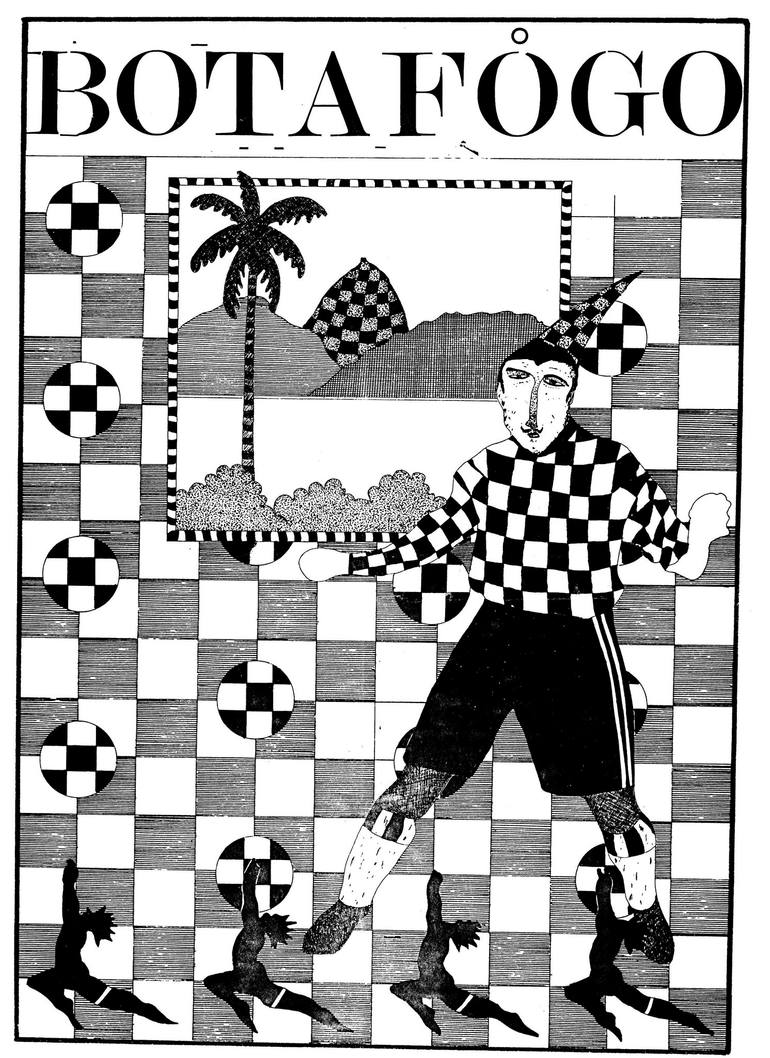 Botafogo Drawing by Roger Chadderton | Saatchi Art