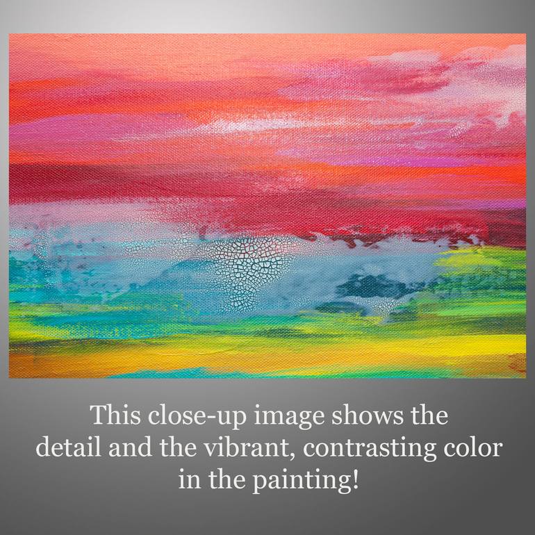 Peripheral Vision Painting by Hilary Winfield | Saatchi Art