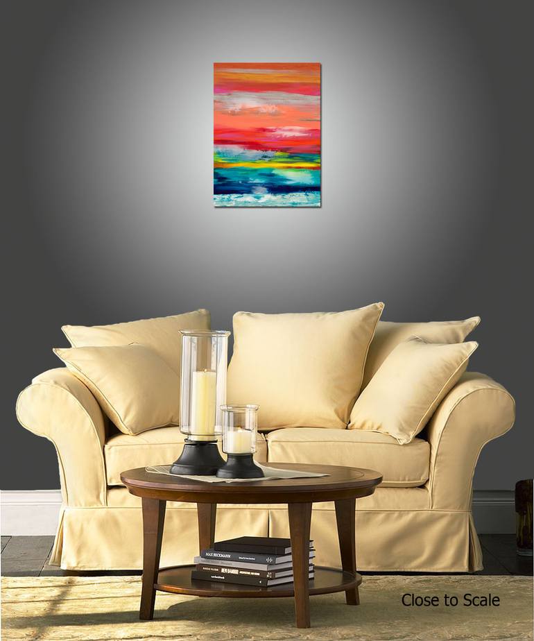 Peripheral Vision Painting by Hilary Winfield | Saatchi Art