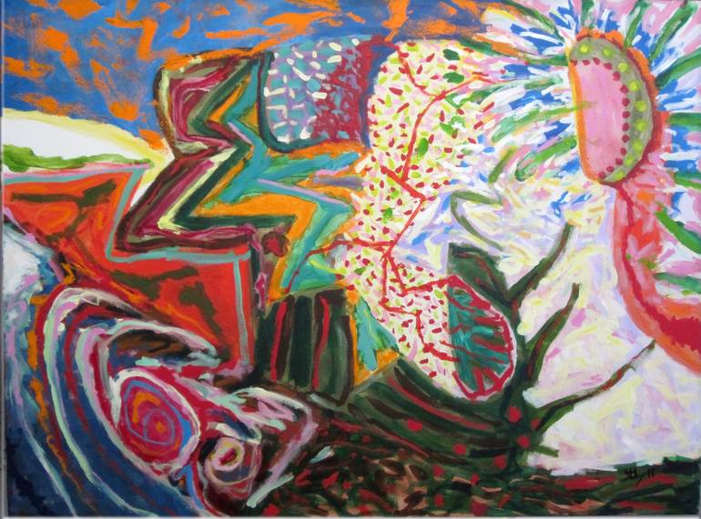 Vortex Painting by Earl Staley | Saatchi Art