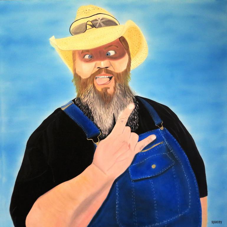 Big Daddy Painting by Spacey Modern Art | Saatchi Art