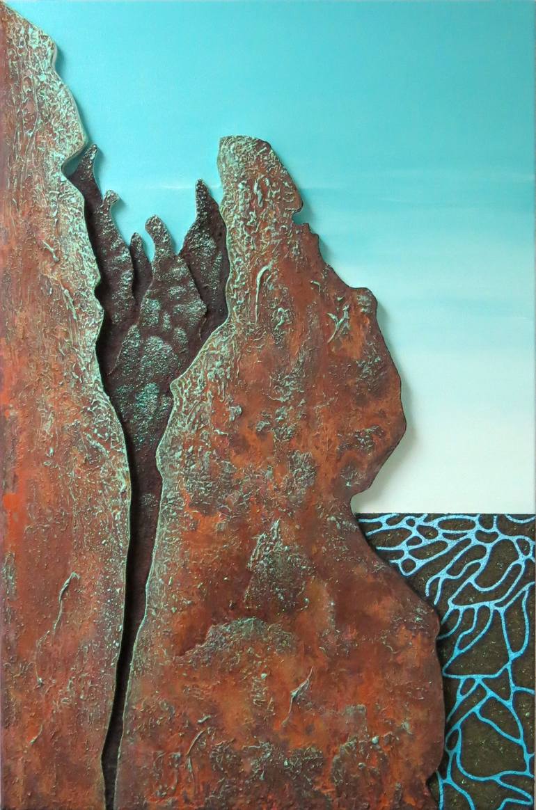 BUKAI MAGNA Painting by Tina York | Saatchi Art